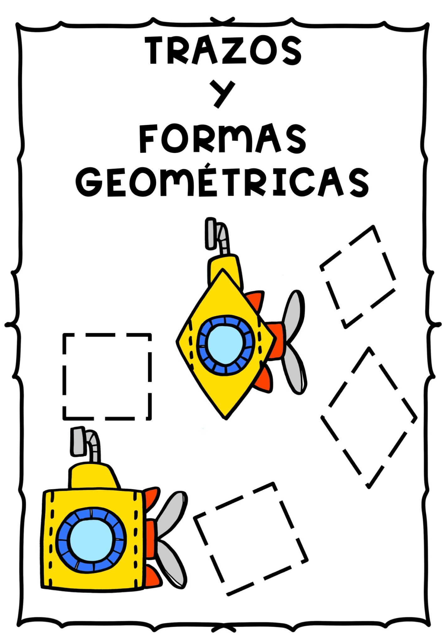 Vamos a trabajar el Trazo y las Formas Geométricas -Orientacion Andujar