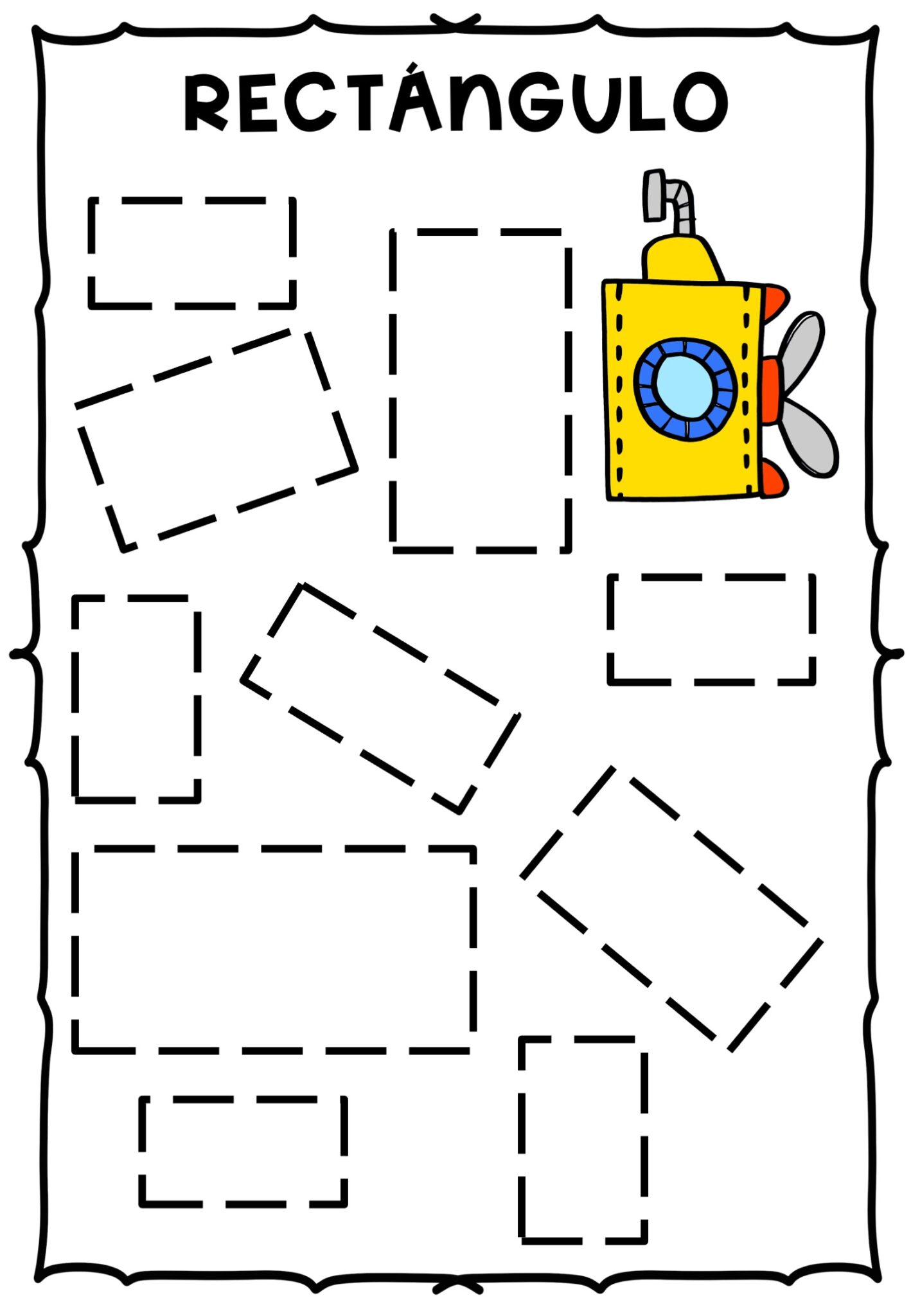 Vamos a trabajar el Trazo y las Formas Geométricas -Orientacion Andujar