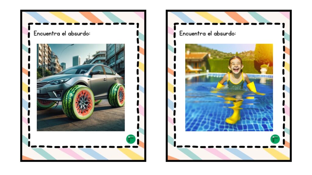 #tea teoría de la mente Divertidas tarjetas de absurdos visuales ...