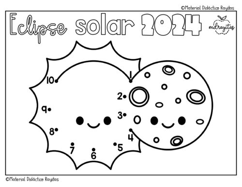 Actividades VARIADAS primaria Eclipse Solar 2024 -Orientacion Andujar