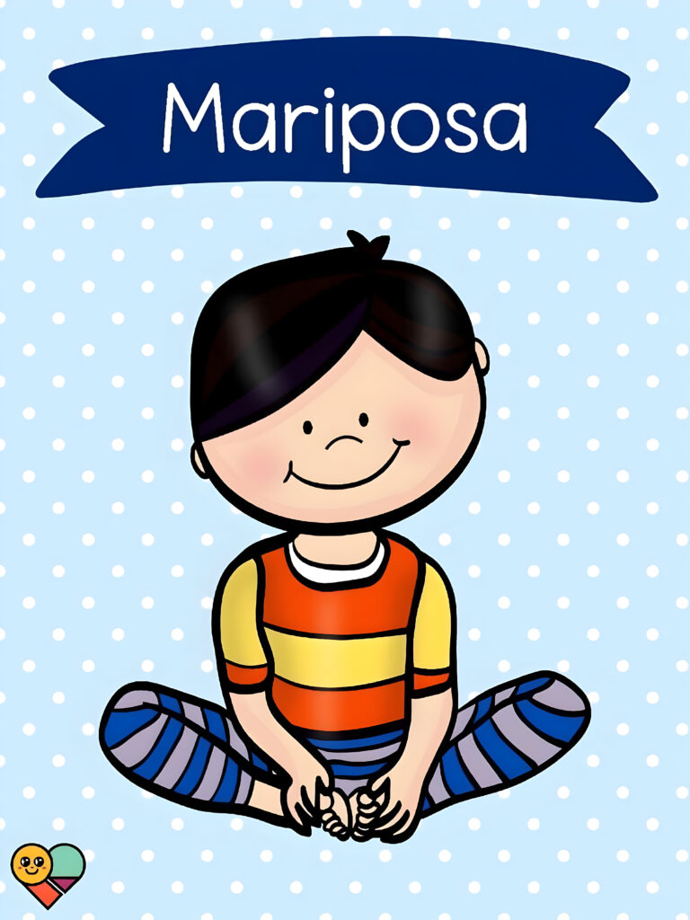 BONITAS TARJETAS PARA PRACTICAR YOGA EN NIÑOS -Orientacion Andujar