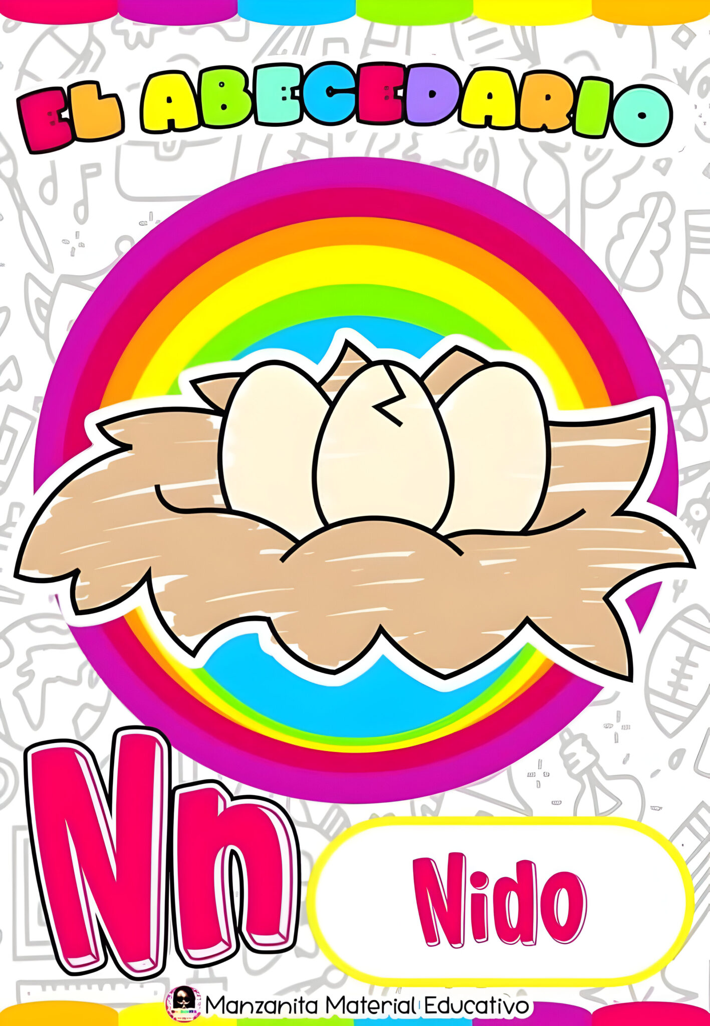 Bonitas láminas para trabajar el abecedario -Orientacion Andujar