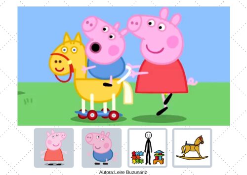 EL CUENTO DE PEPPA PIG ADAPTADO CON PICTOGRAMAS -Orientacion Andujar