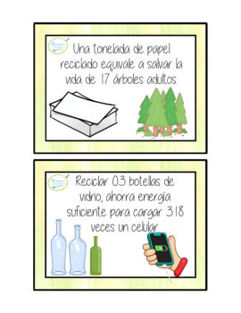 Celebramos el día de la Tierra jugando al Dómino del Reciclaje ...