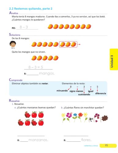 Cuaderno aprendizaje Suma y resta de números hasta 10 -Orientacion Andujar