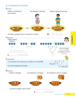 Cuaderno aprendizaje Suma y resta de números hasta 10 -Orientacion Andujar