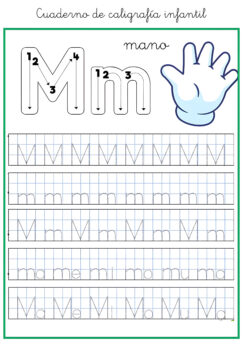 NUEVO CUADERNO de caligrafía para infantil mejoramos la letra de los ...