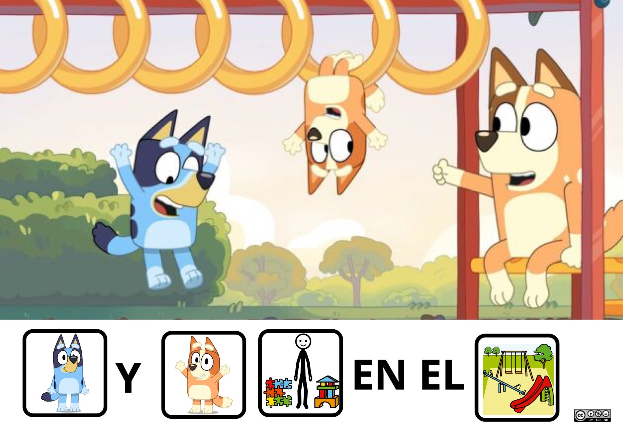 EL CUENTO DE BLUEY ADAPTADO CON PICTOGRAMAS -Orientacion Andujar