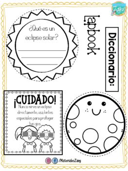 Eclipse solar cuadernillo de trabajo para primaria -Orientacion Andujar