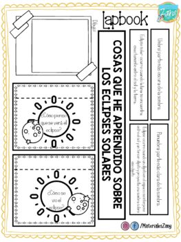 Eclipse solar cuadernillo de trabajo para primaria -Orientacion Andujar