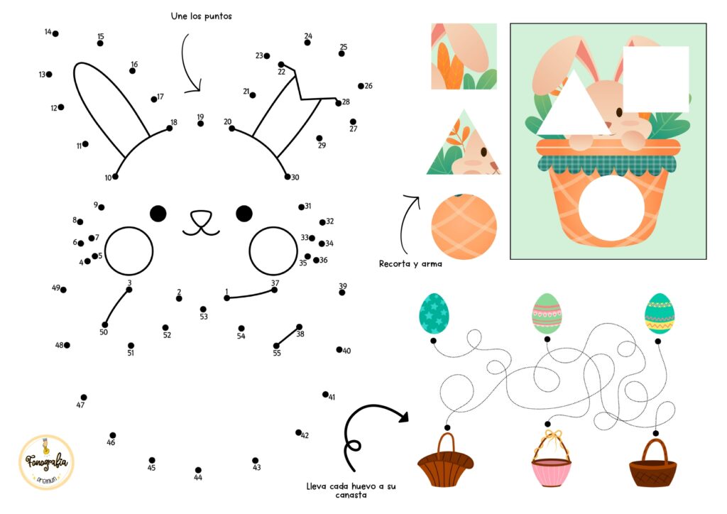Preciosas fichas de atención para alumnos de Infantil con temática de ...