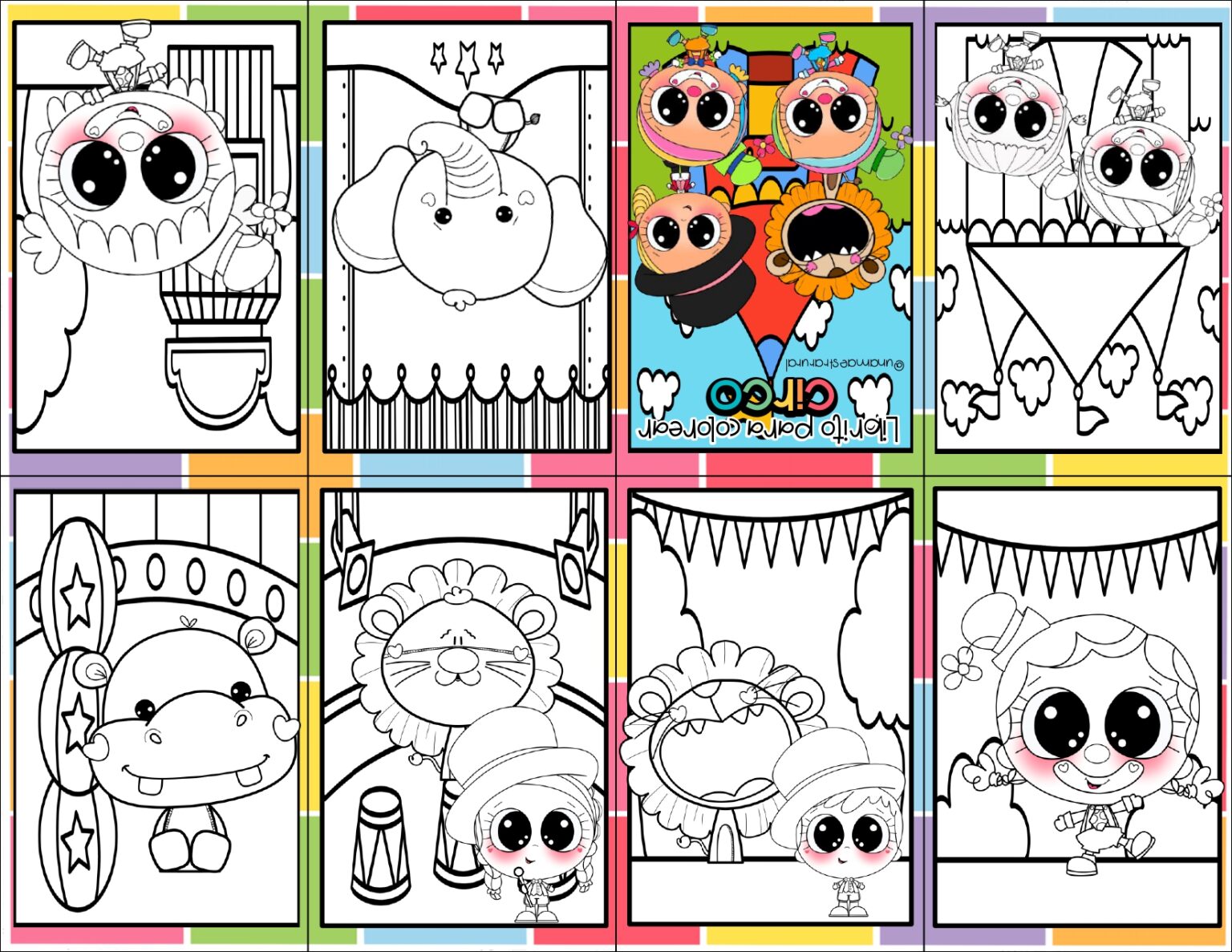 Preciosos Libritos de colorear para los más pequeños -Orientacion Andujar