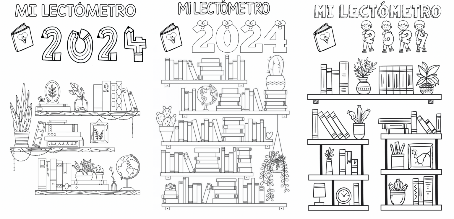 MI LECTOMETRO COLOREANDO 2024 DIA DEL LIBRO -Orientacion Andujar