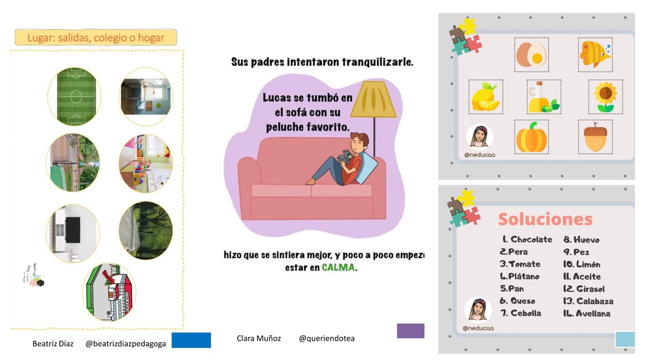 Completo dossier de actividades para trabajar con alumnado TEA ...