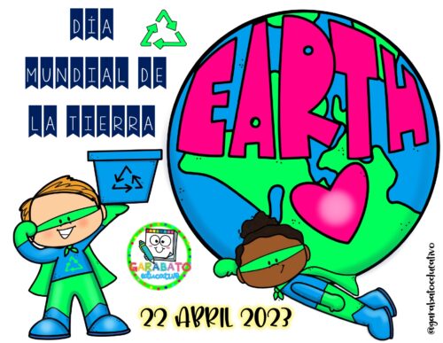 Bonito cuadernito para trabajar el día de la tierra -Orientacion Andujar