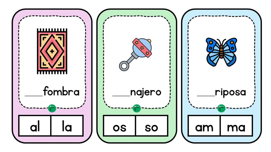 llavero sílabas inversas (5) - Orientación Andújar - Recursos Educativos