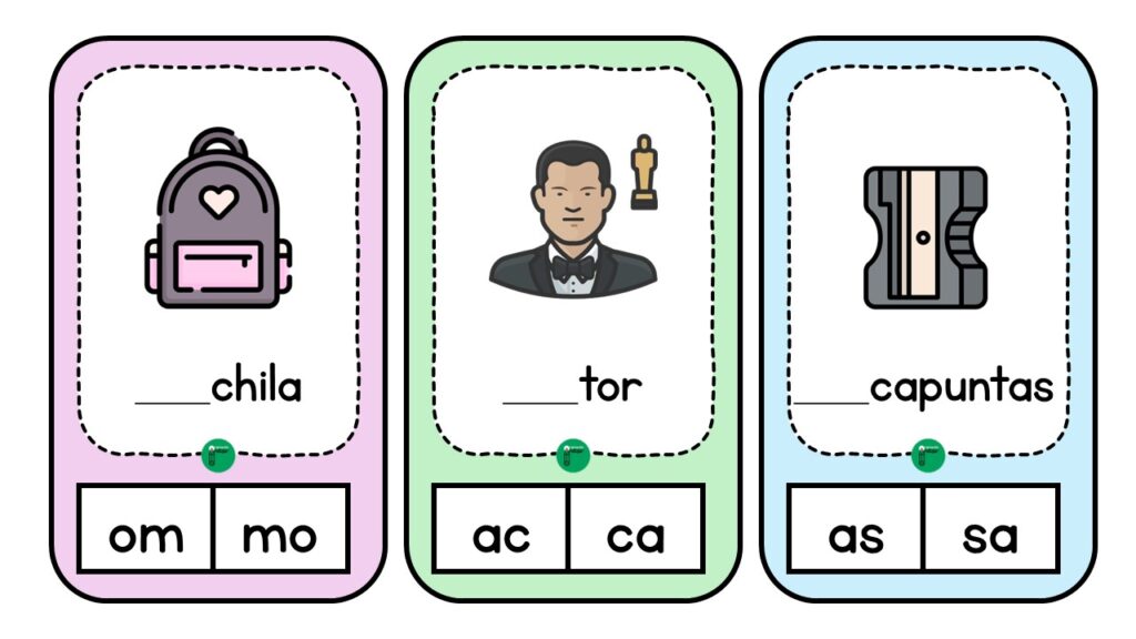 llavero sílabas inversas (7) - Orientación Andújar - Recursos Educativos