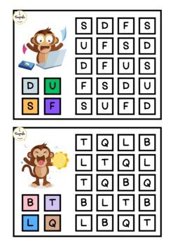 Actividad para trabajar el Reconocimiento de Letras -Orientacion Andujar