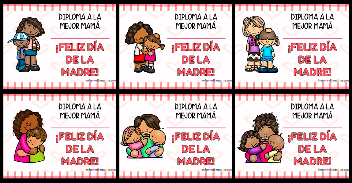 Certificados Del Día De La Madre Certificado De Mejor Madre Del