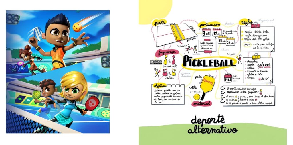 Deportes alternativos launchball VISUAL THINKING -Orientacion Andujar