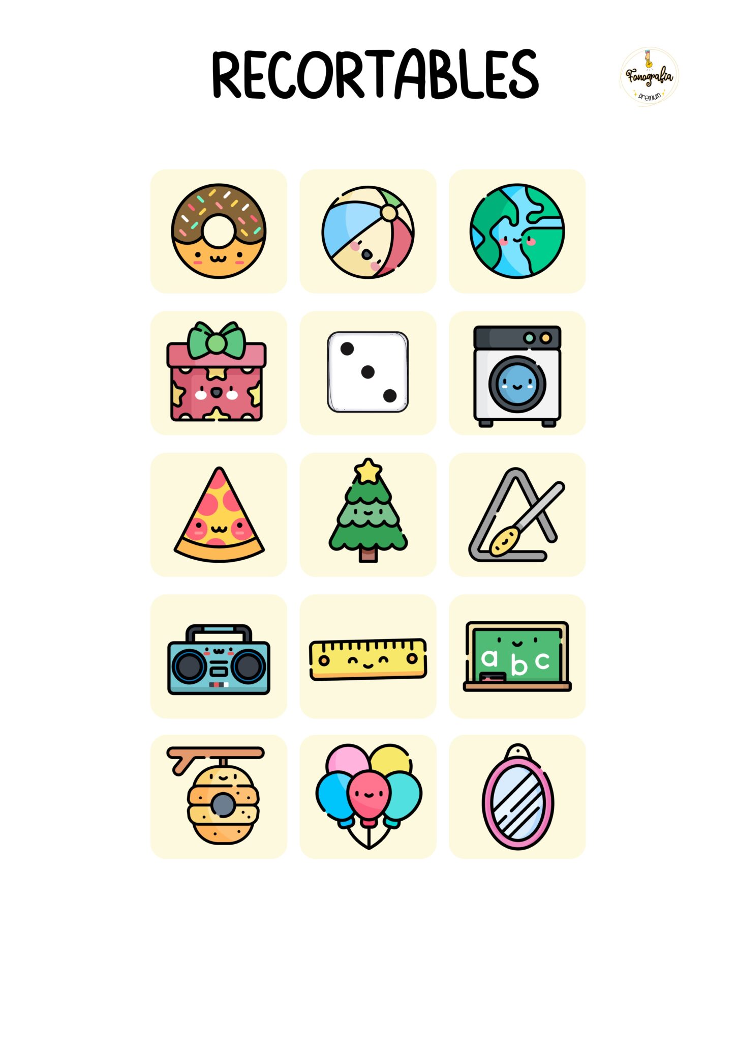 Plantillas variadas para favorecer el aprendizaje en infantil letras ...