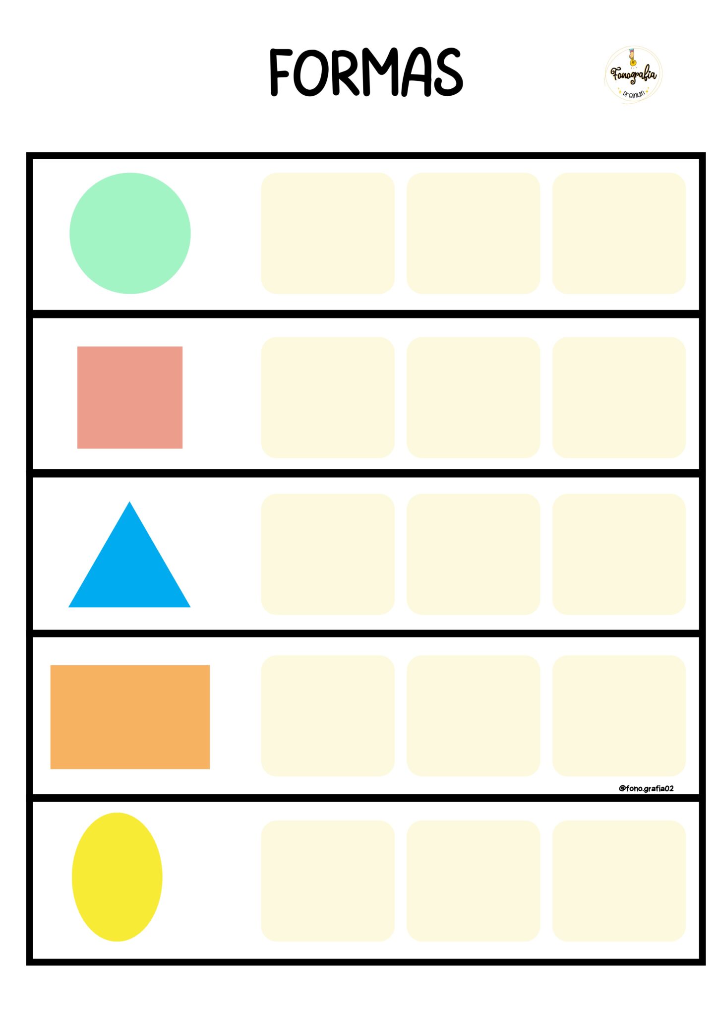 Plantillas variadas para favorecer el aprendizaje en infantil letras ...