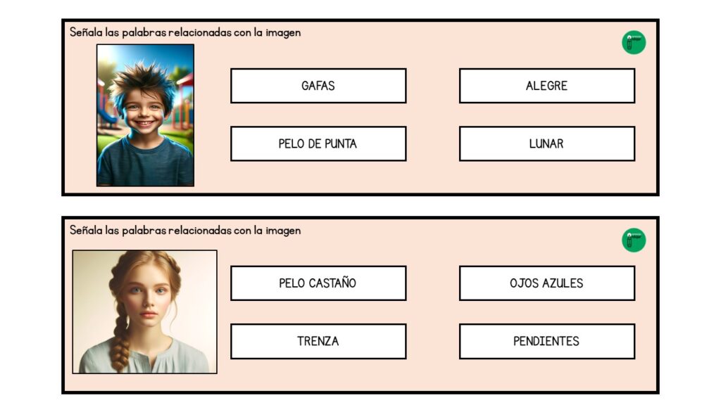 Rasgos físicos para trabajar la descripción de personas -Orientacion ...