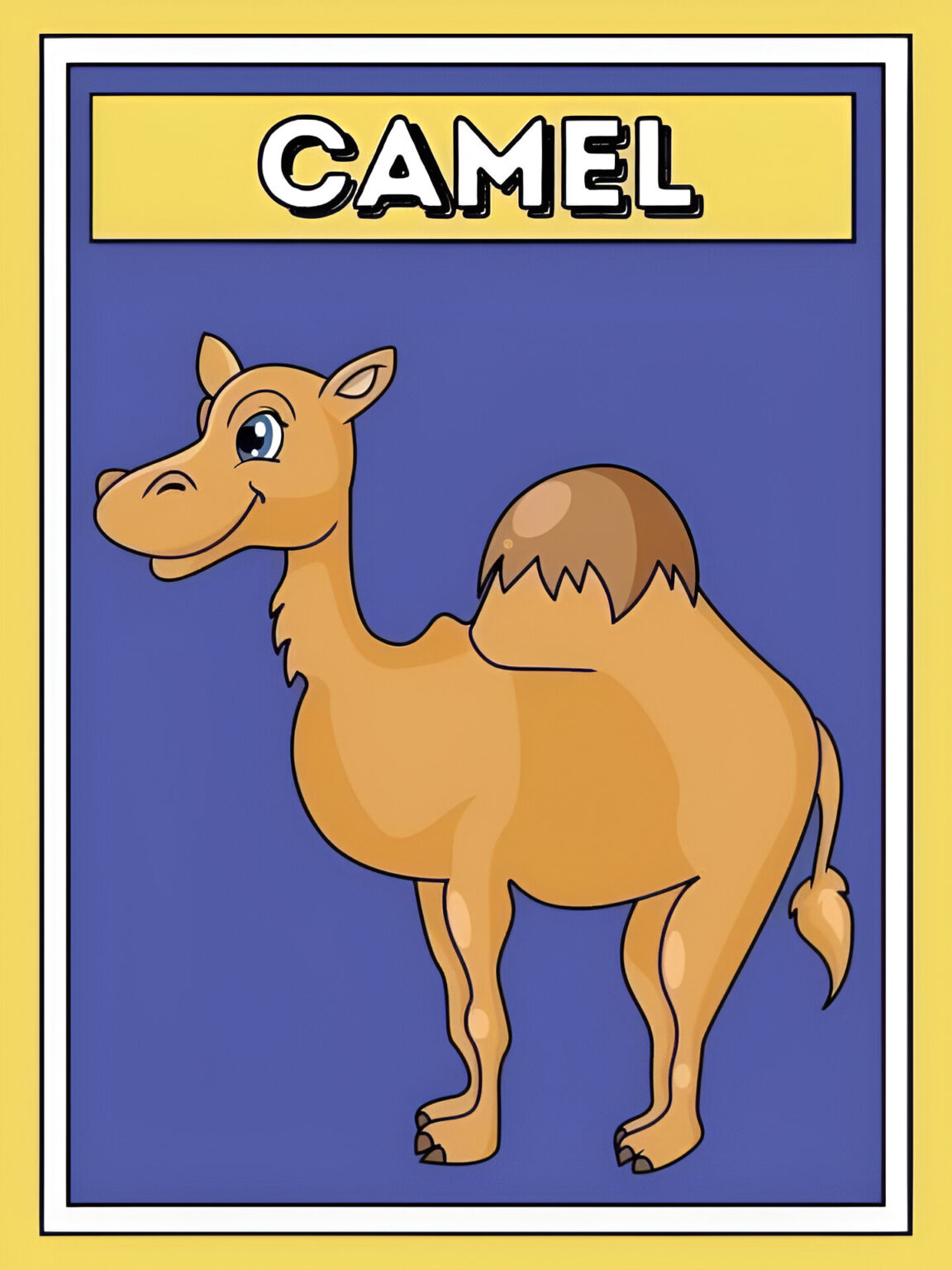 Coloridos carteles para aprender el nombre de los animales en inglés ...