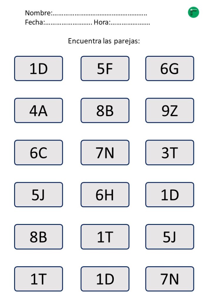 Estimulación cognitiva para adultos a través de un ejercicio de atención -Orientacion Andujar