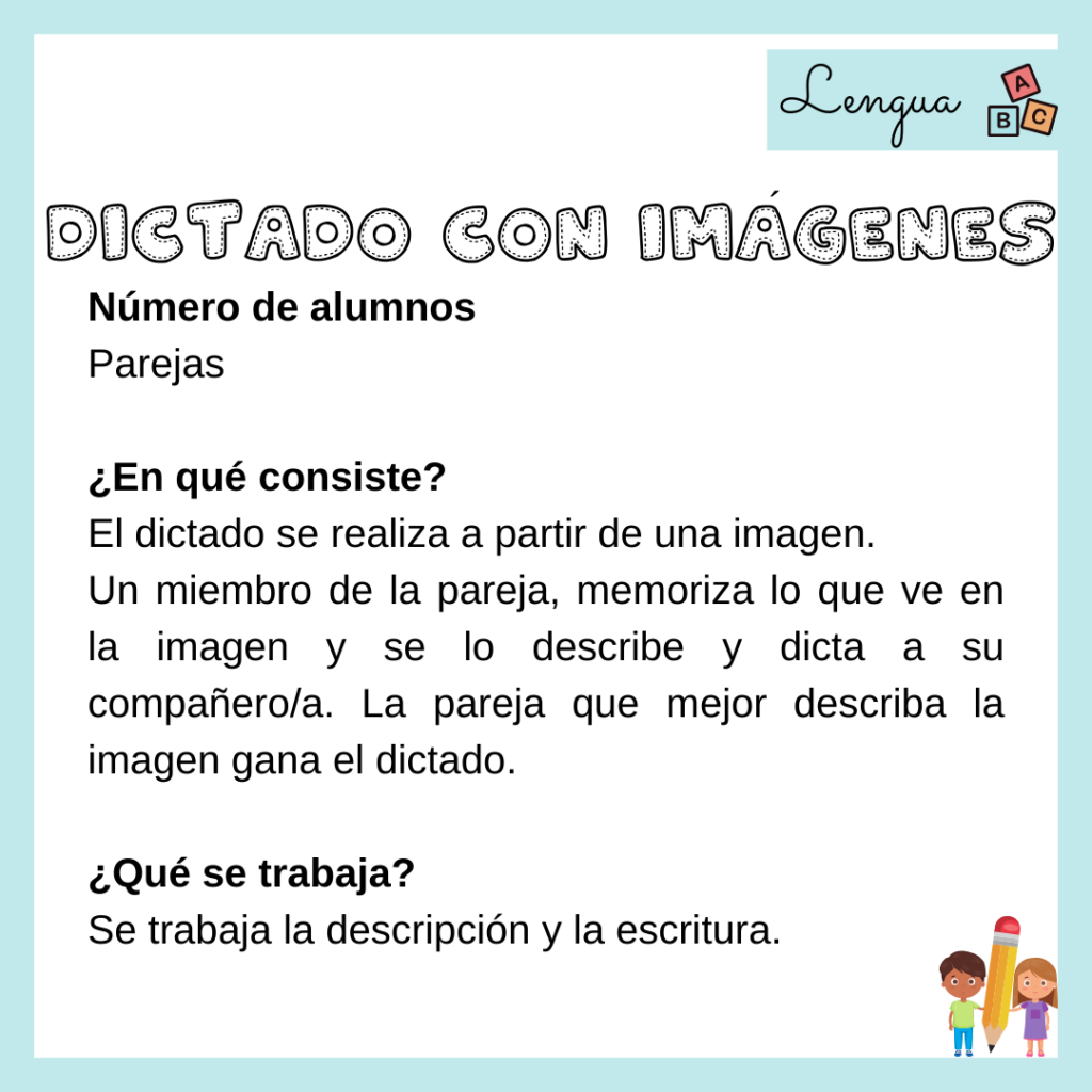 Recopilatorio de 12 dictados divertidos y diferentes para hacer en tus ...