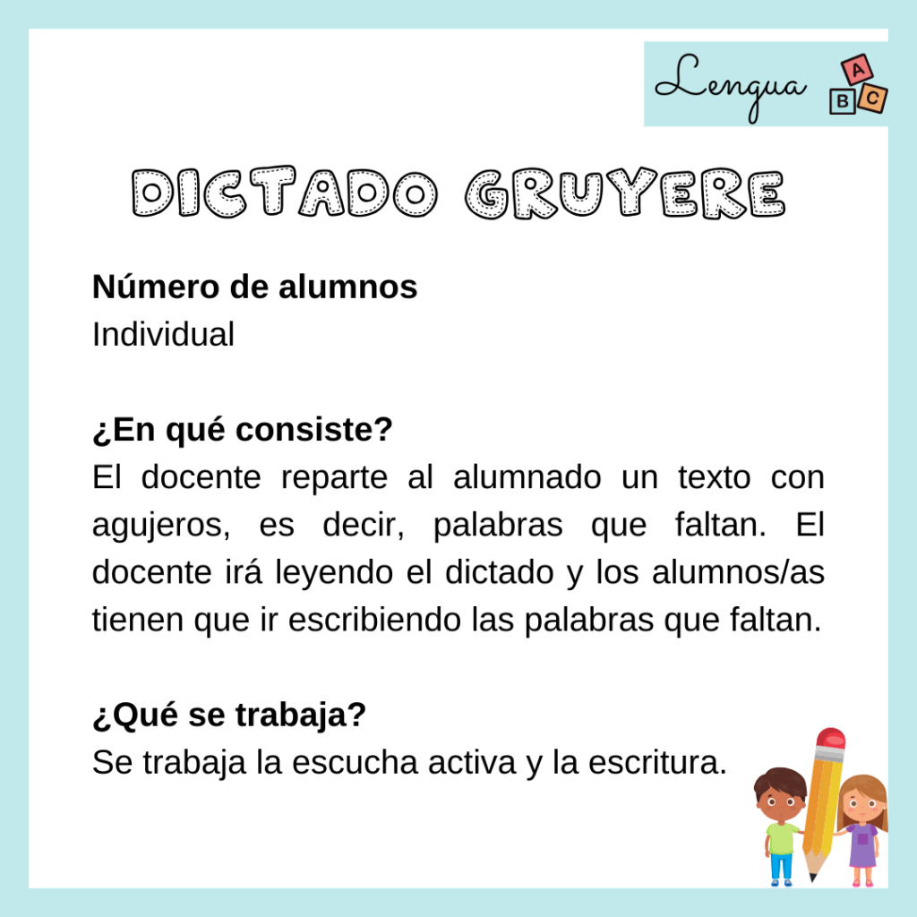 Recopilatorio de 12 dictados divertidos y diferentes para hacer en tus ...