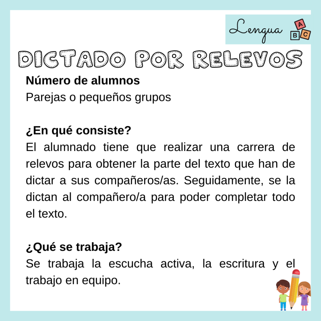 Recopilatorio de 12 dictados divertidos y diferentes para hacer en tus ...