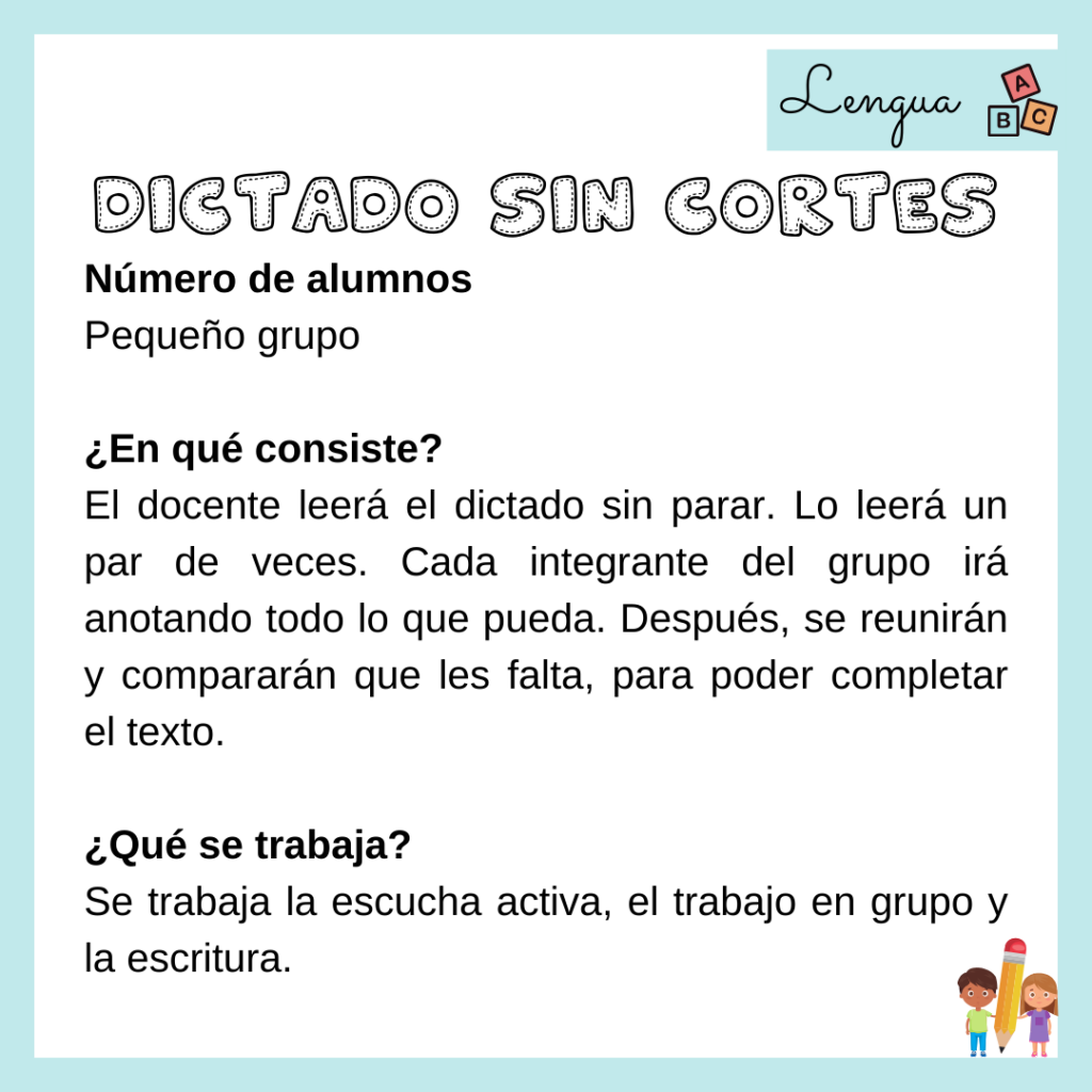 Recopilatorio de 12 dictados divertidos y diferentes para hacer en tus ...