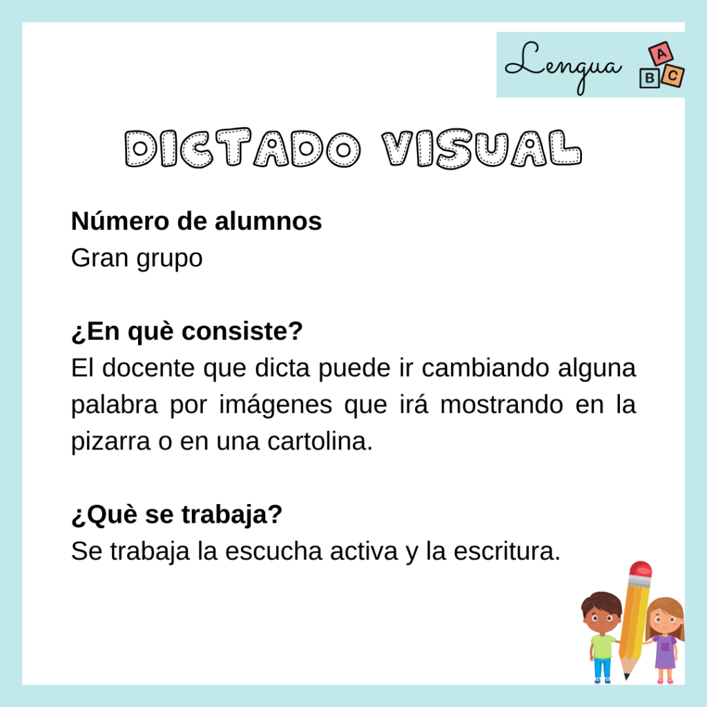 Recopilatorio de 12 dictados divertidos y diferentes para hacer en tus ...