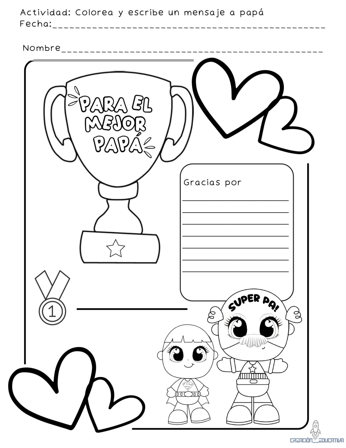Actividades divertidas para hacer el día del padre -Orientacion Andujar