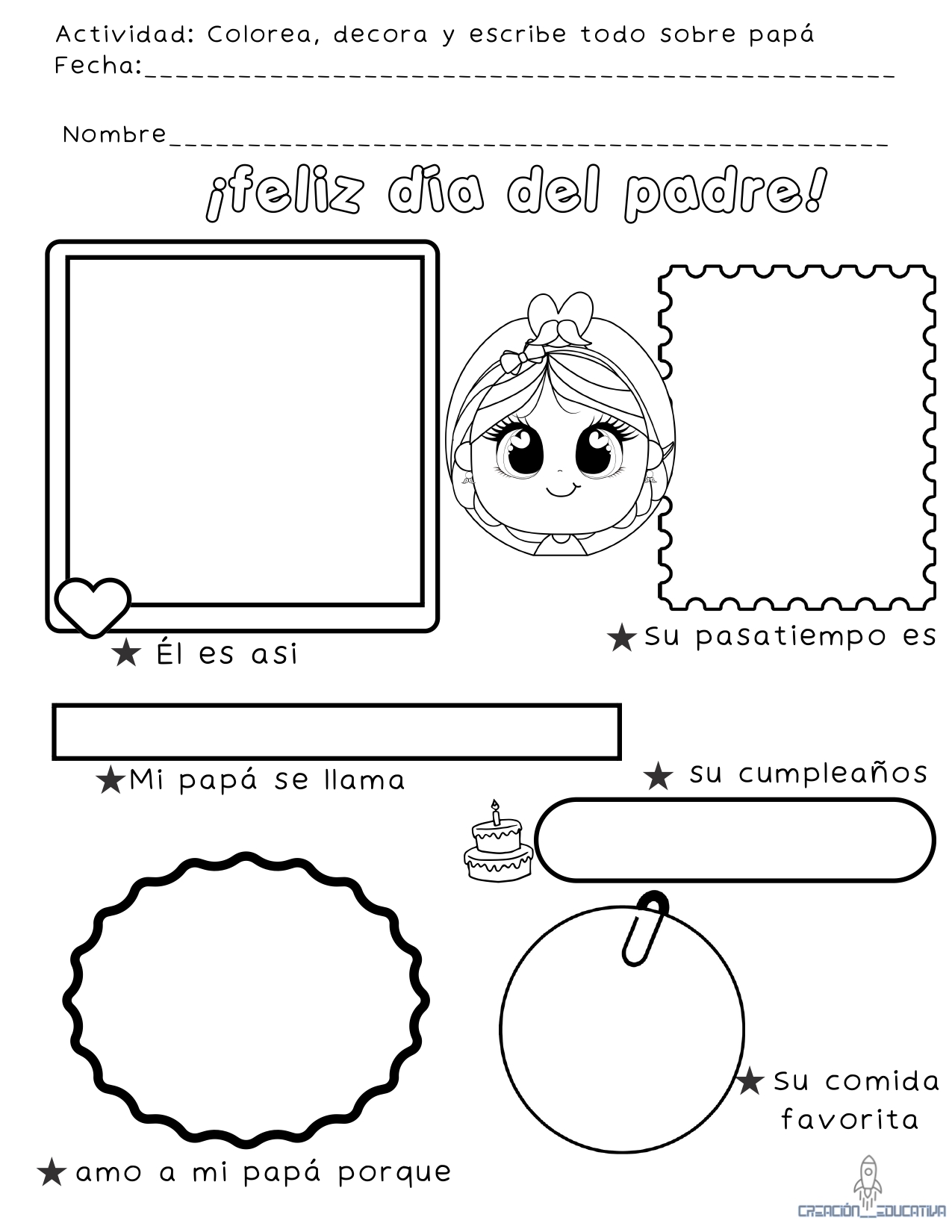 Actividades divertidas para hacer el día del padre -Orientacion Andujar