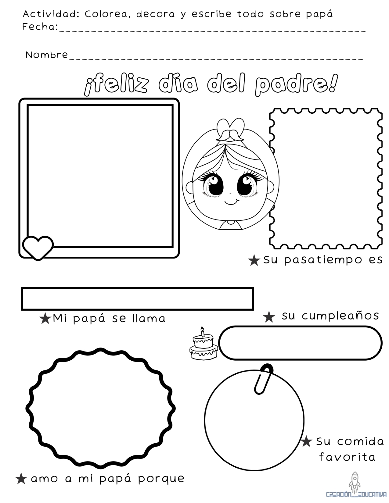 Actividades divertidas para hacer el día del padre -Orientacion Andujar