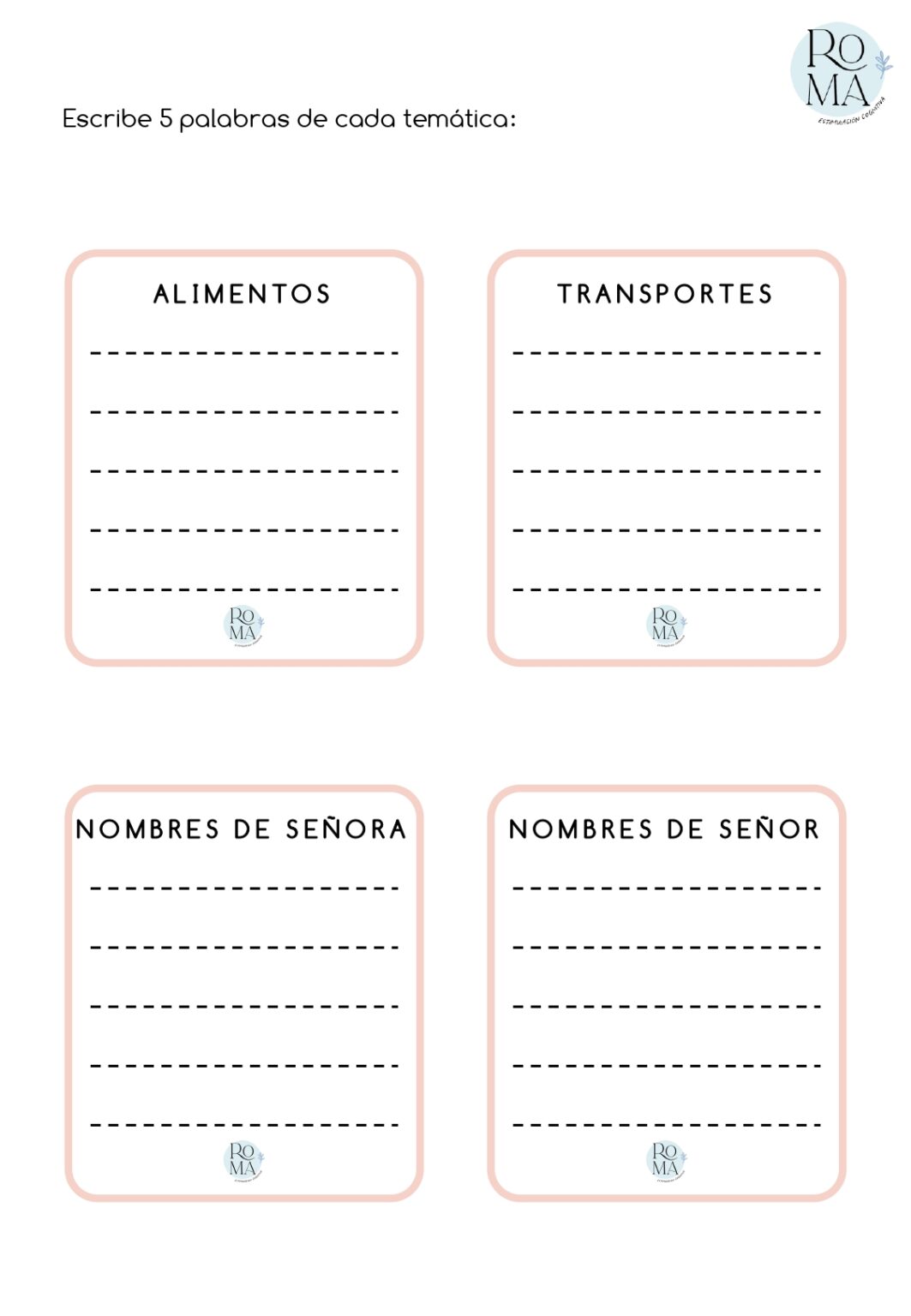 CUADERNILLO FICHAS IMPRIMIBLES PARA TRABAJAR LA ESTIMULACIÓN DEL ...
