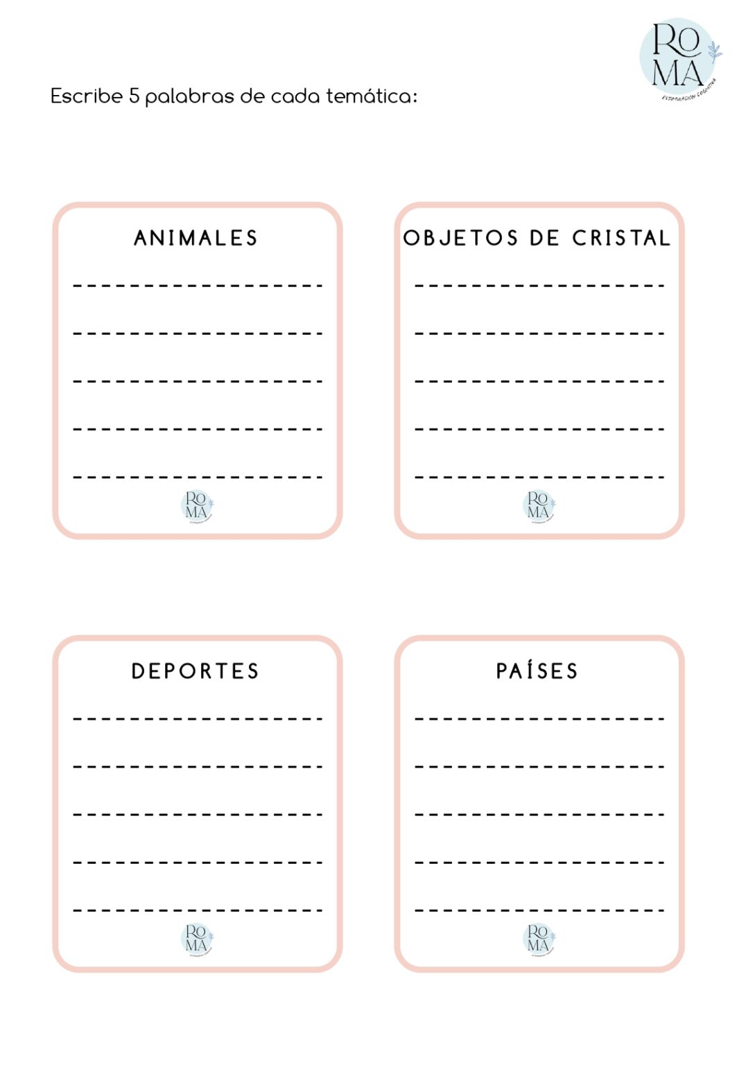 CUADERNILLO FICHAS IMPRIMIBLES PARA TRABAJAR LA ESTIMULACIÓN DEL ...