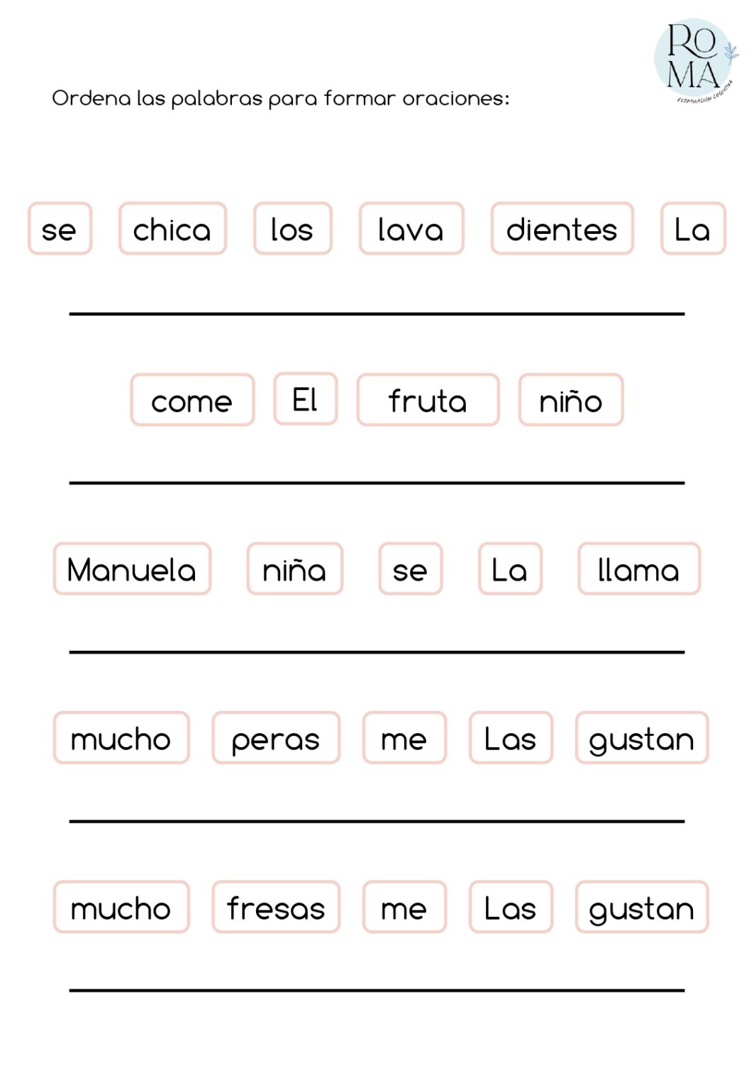 CUADERNILLO FICHAS IMPRIMIBLES PARA TRABAJAR LA ESTIMULACIÓN DEL ...