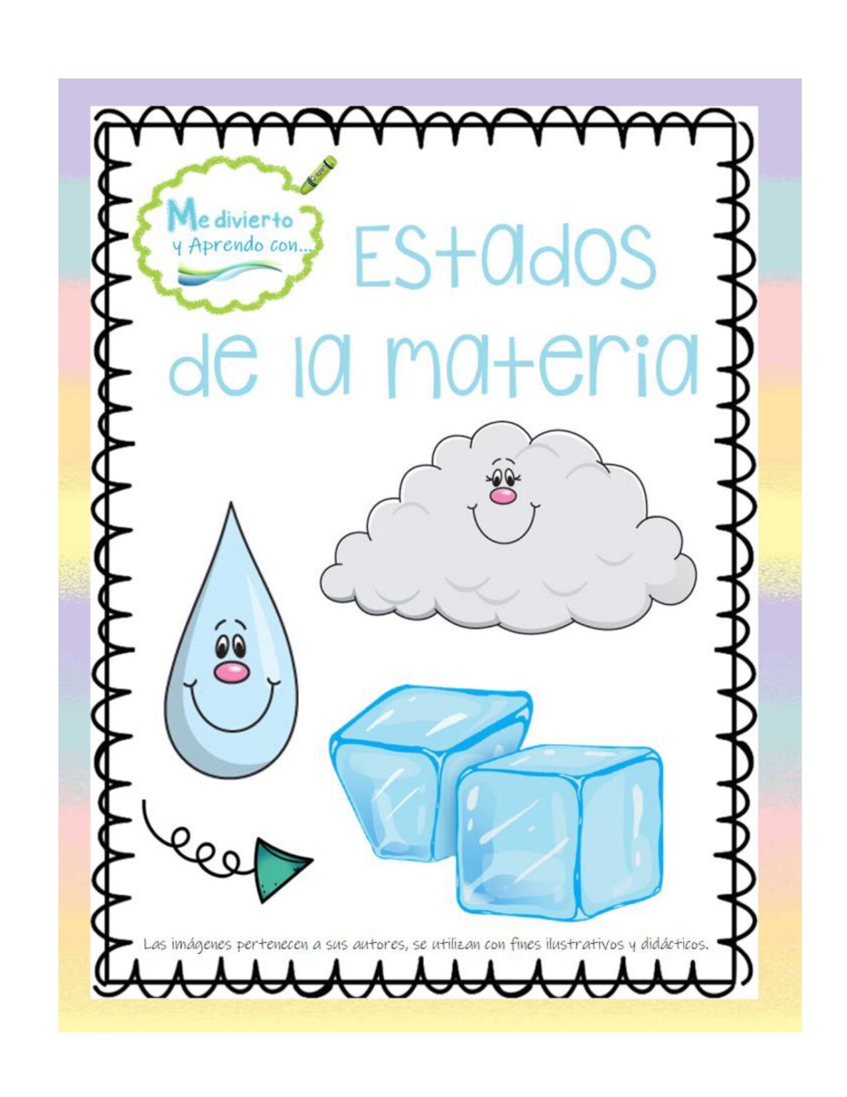 Fichas para trabajar los estados de la materia en primaria -Orientacion ...