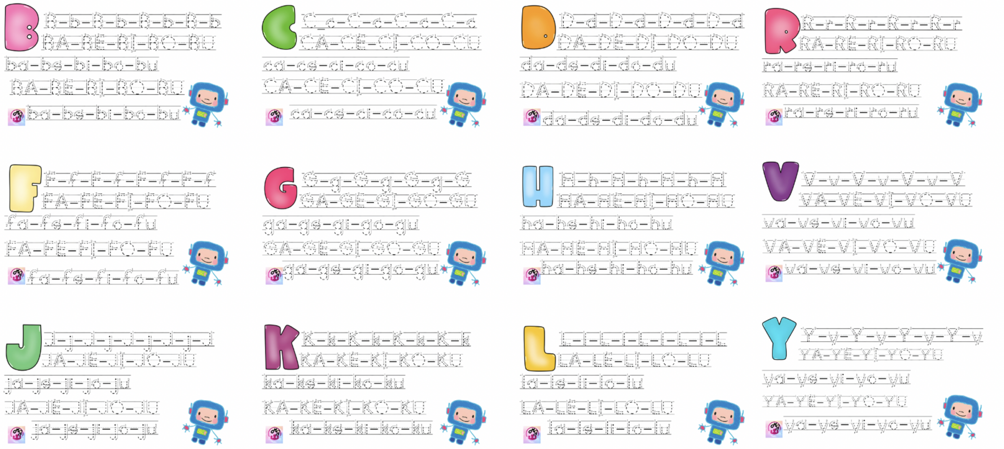 Material para Remarcar Sílabas imprimibles -Orientacion Andujar