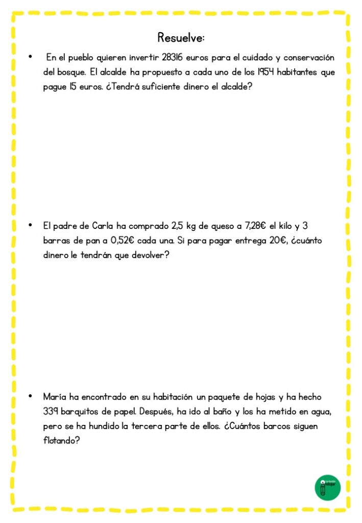 Cuaderno de repaso 4º Primaria para las vacaciones de verano ...