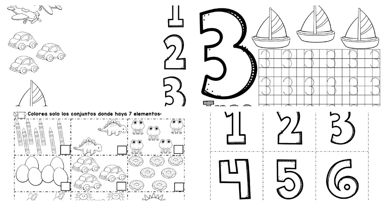 Cuadernillo De Trazos De Los Numeros Del 1 Al 10 Images Nbkomputer