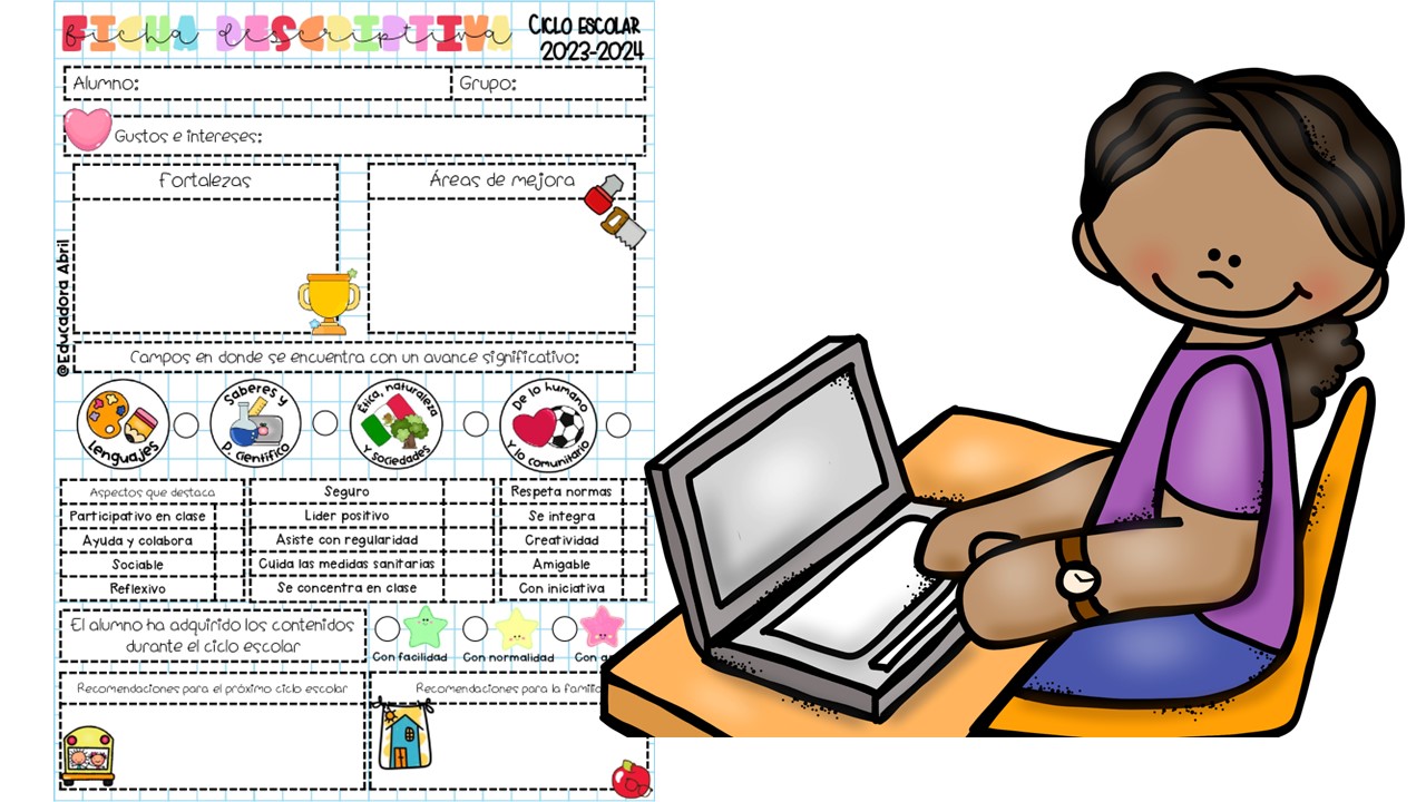 Ficha Descriptiva De Alumnoa Imagenes Educativas