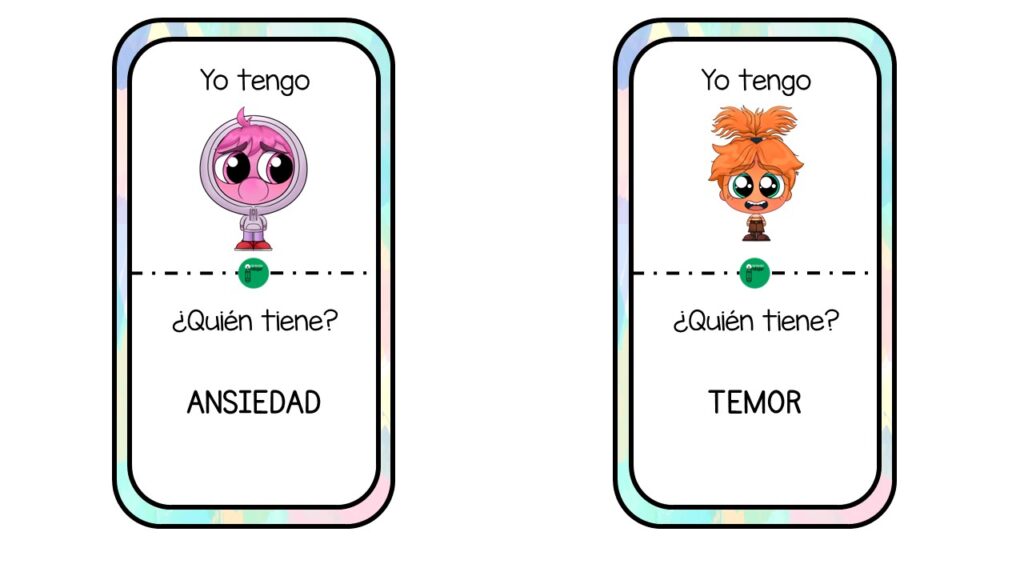Juego "¿Quién tiene? Yo tengo..." con las emociones de Inside Out ...