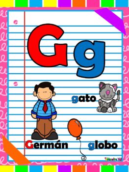 Bonito carteles para el aula. ALFABETO MAYUSCULAS Y MINUSCULAS ...