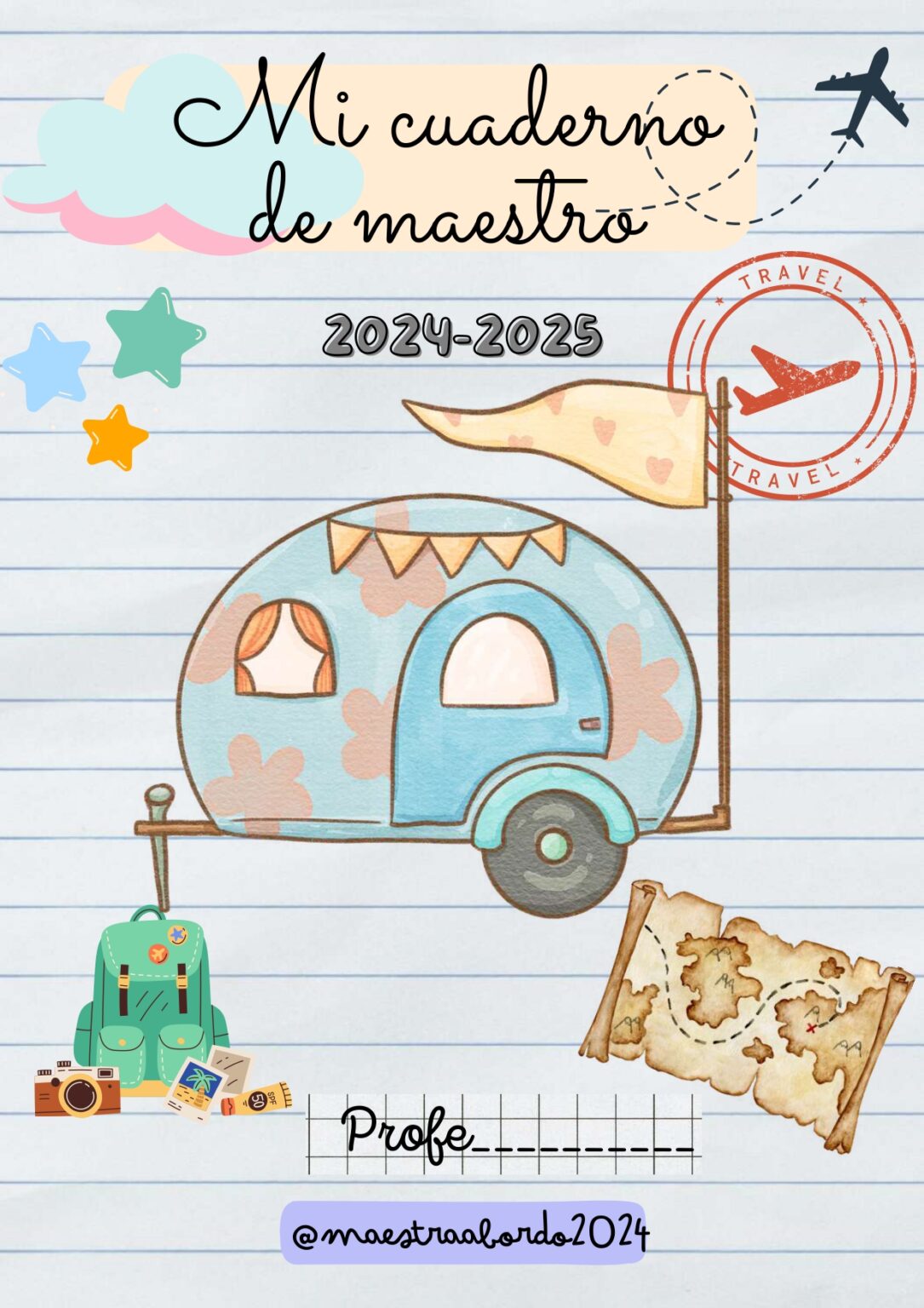 ToTalmente gratis Completa agenda CUADERNO docente para el curso 2024 ...