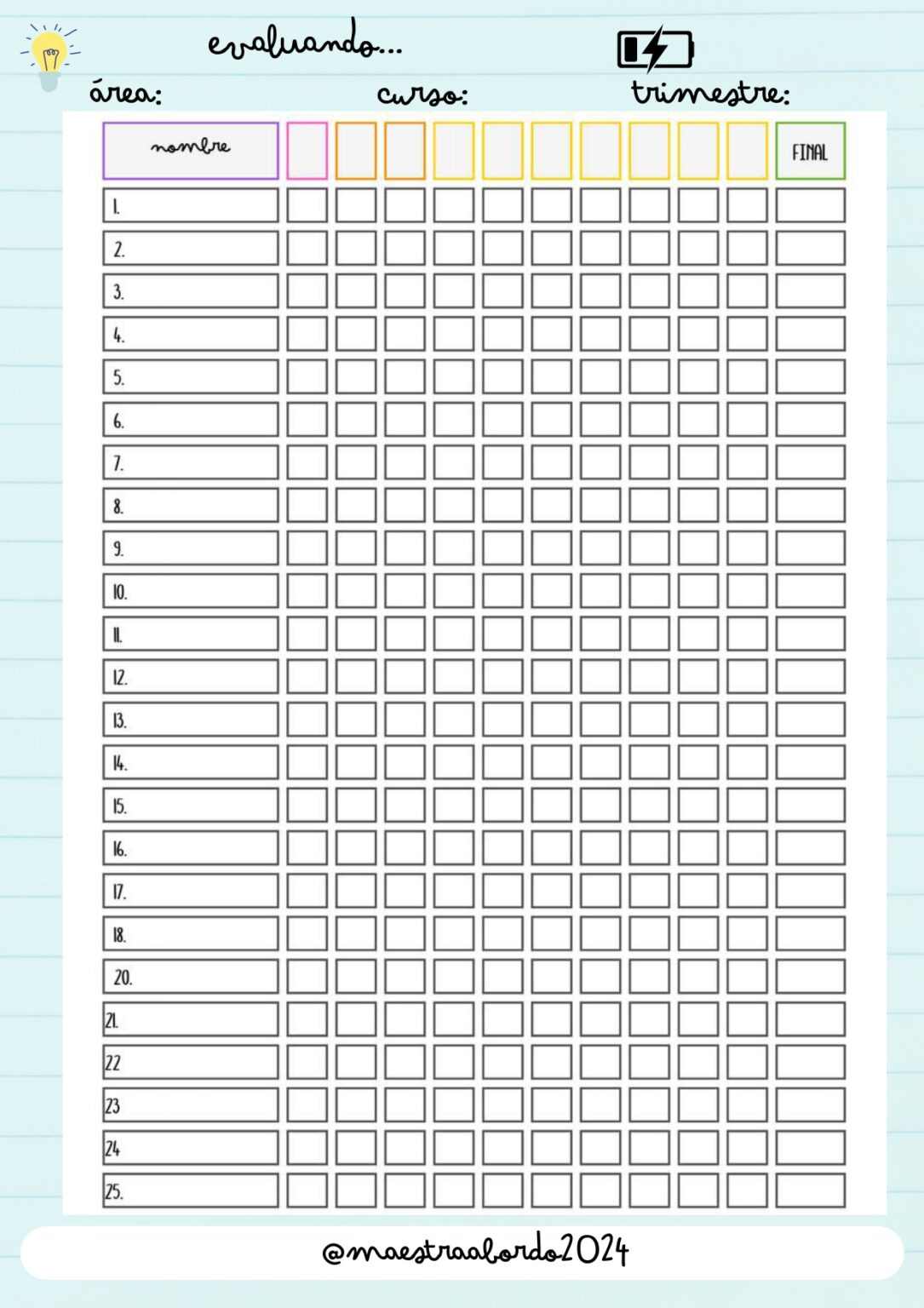 ToTalmente gratis Completa agenda CUADERNO docente para el curso 2024 ...