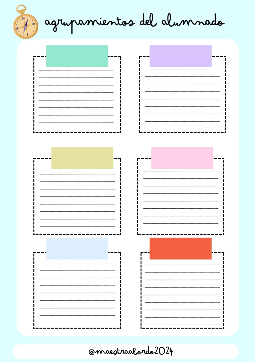 ToTalmente gratis Completa agenda CUADERNO docente para el curso 2024-2025 -Orientacion Andujar